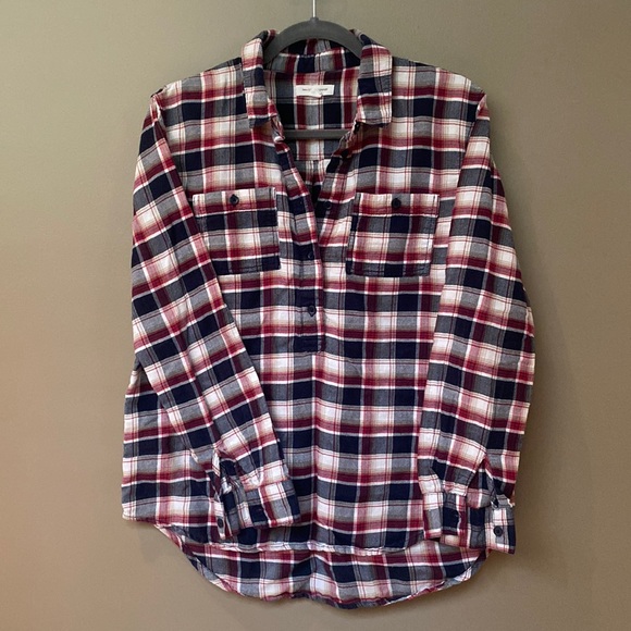 beachlunchlounge | Tops | Beachlunchlounge Plaid Shirt Very Lightweight ...
